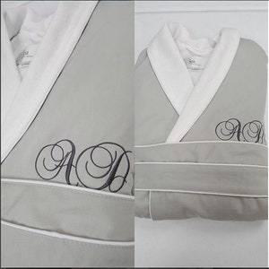 Personalized Luxury SPA Robe for Wedding, Anniversary, Graduation ...
