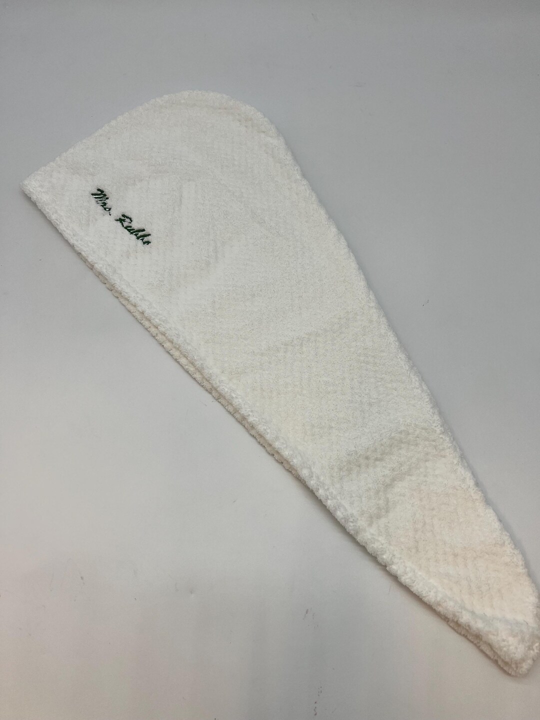 Customized Plush Hair Towel Wrap, Monogrammed Turban for Spa ...