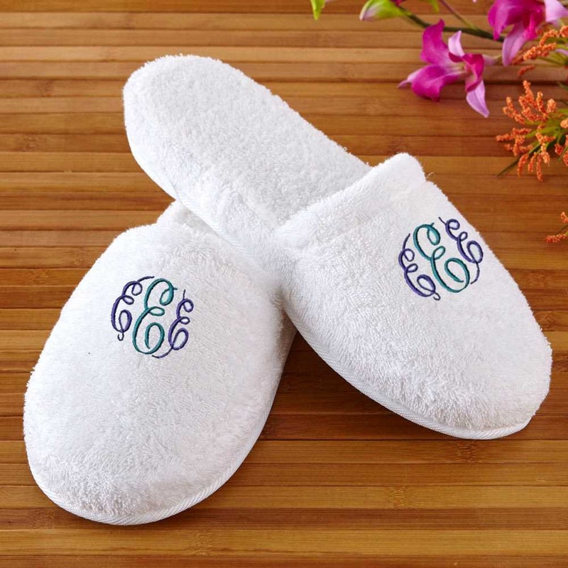 Bath Slippers Terry - Etsy