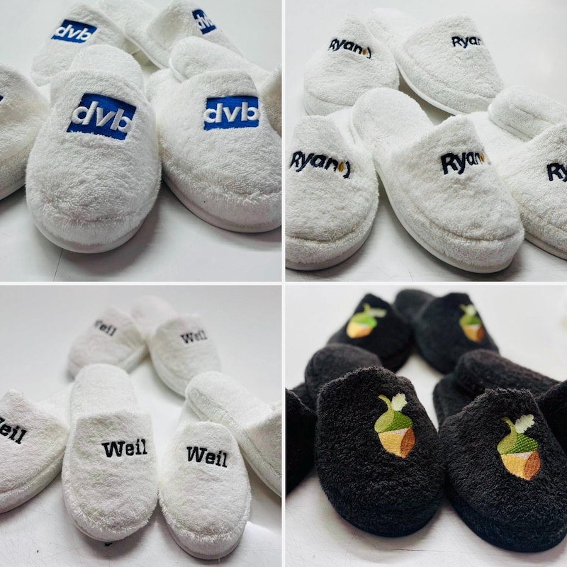 Customizable Slippers - Etsy