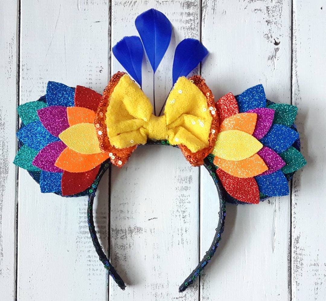 Rainbow Bird up Inspired Ears - Etsy