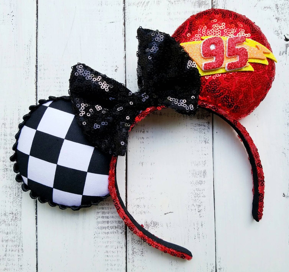 Race Cars Inspired Ears - Etsy