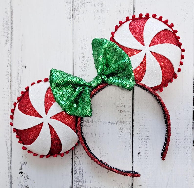 Giant Peppermint Candy Ears - Etsy