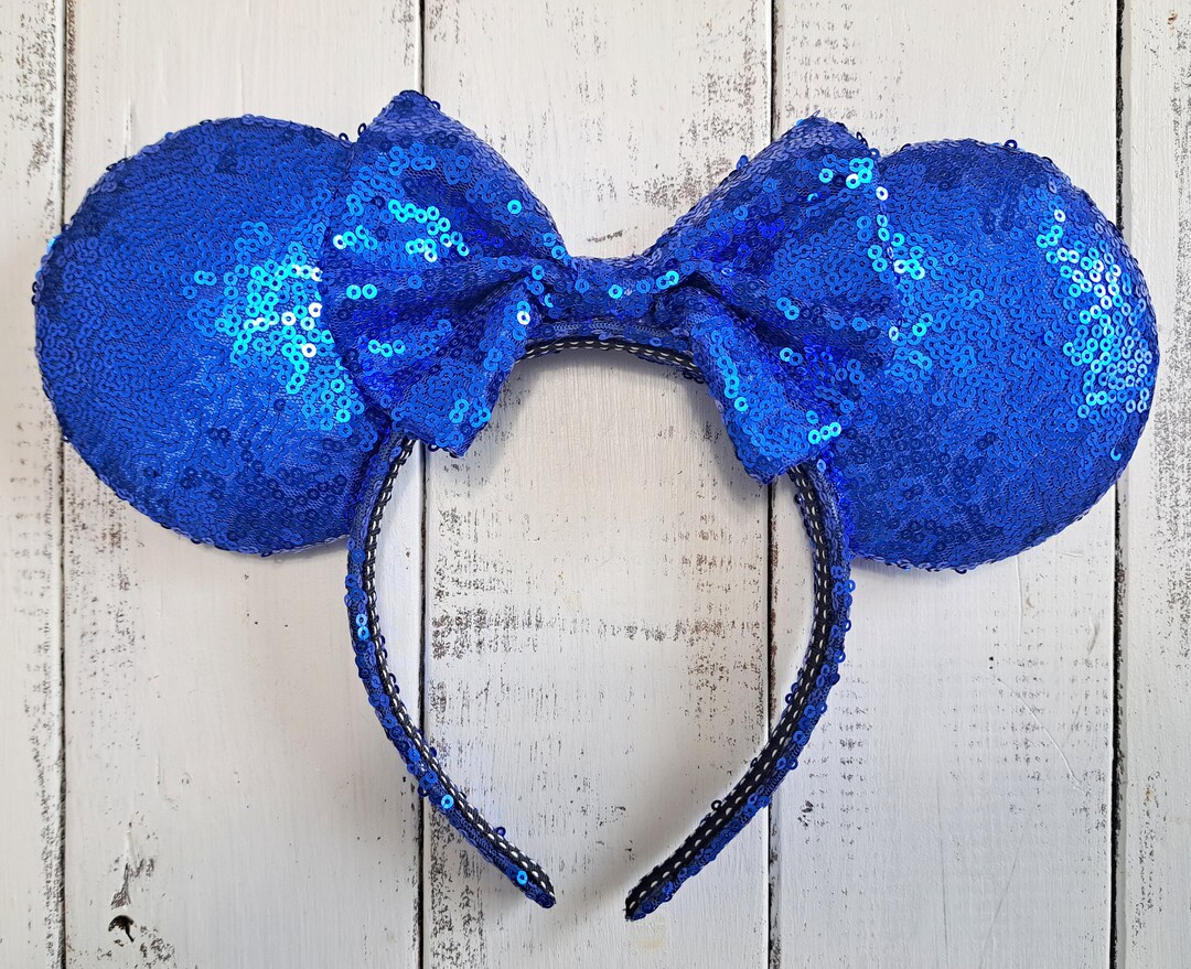 Solid Color Royal Blue Ears - Etsy