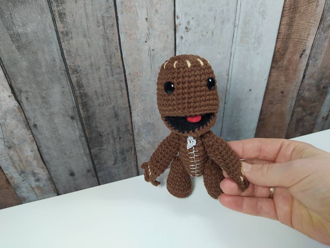 Sackboy Little Big Planet Crochet Amigurumi - Etsy