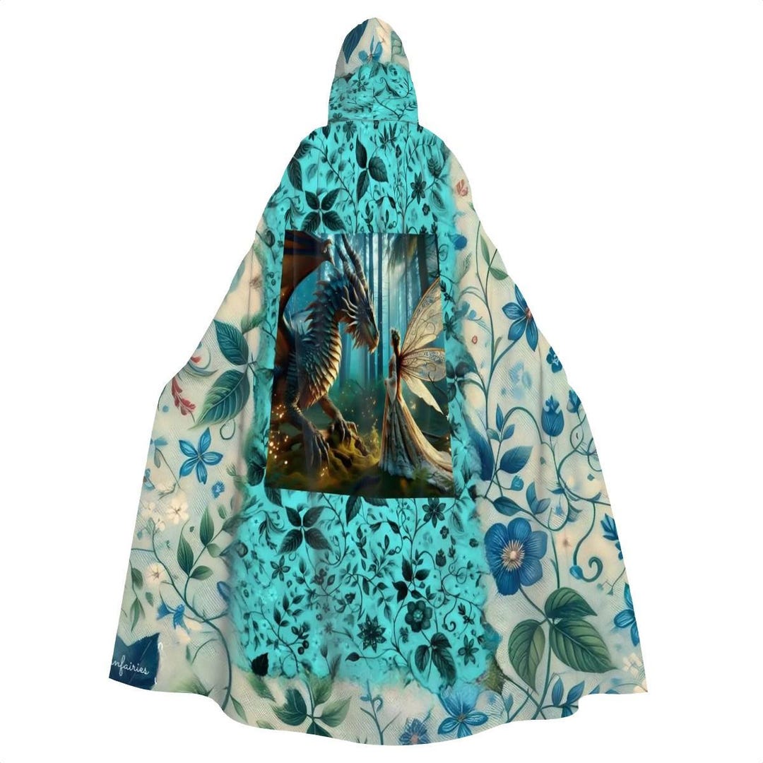 Hooded Cape, Fun Cloak, Dragon and Fairy Cape, Cosplay Costume ...