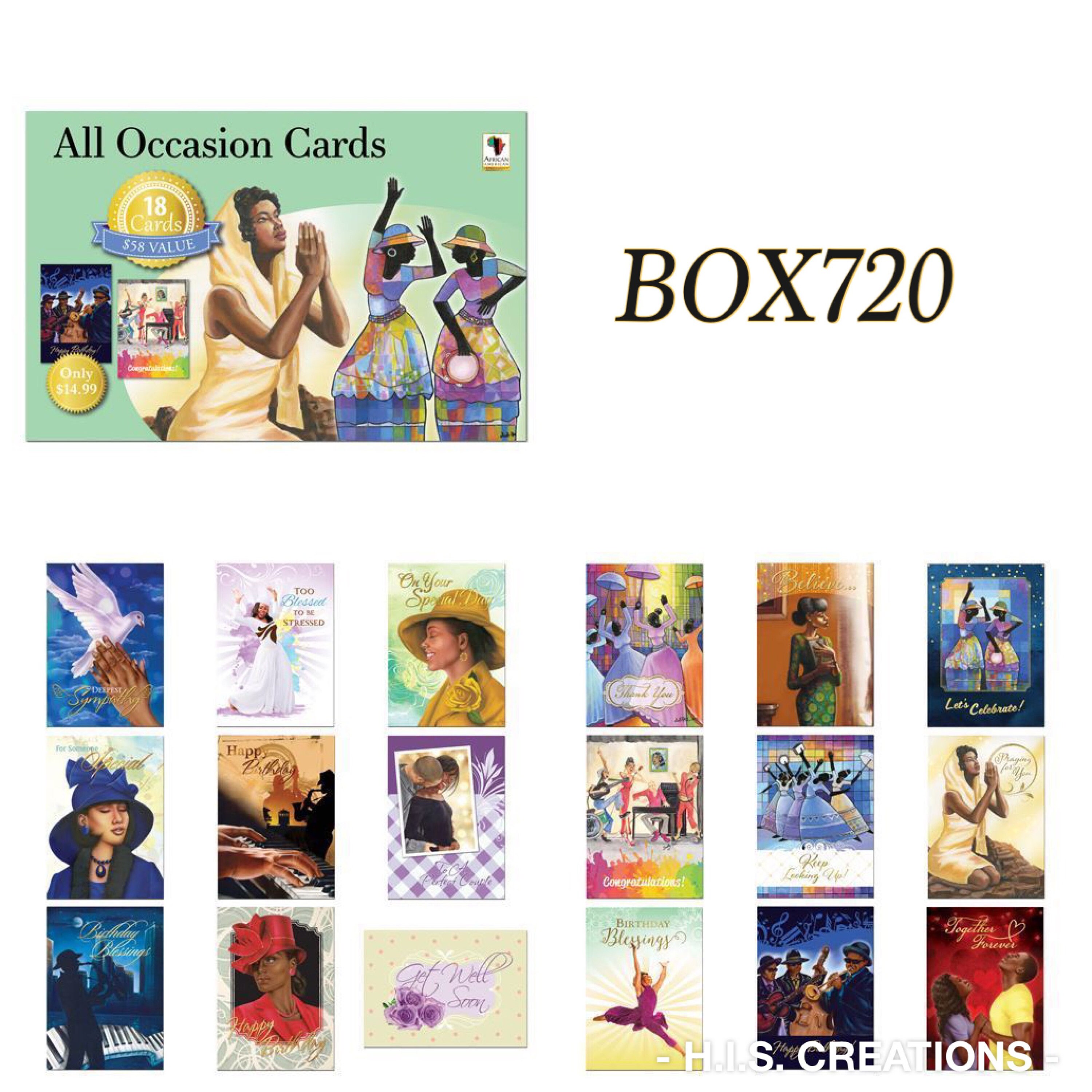 All Occasion Assorted Card Box - Etsy