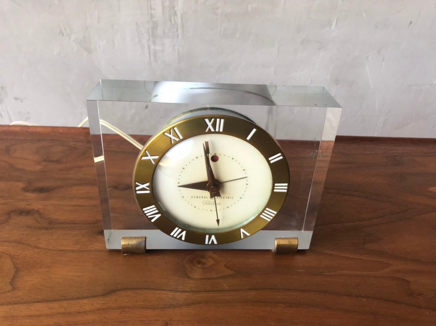Mid Century Telechron Lucite Alarm Clock - Etsy