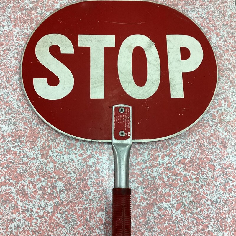 Vintage Stop Sign - Etsy