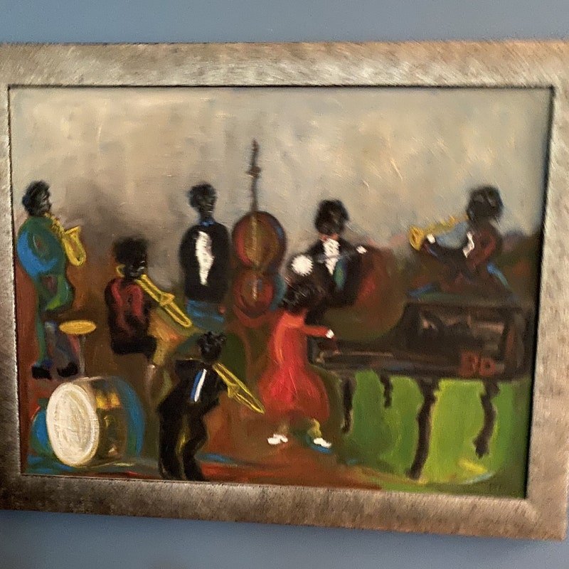 Jazz Painting - Etsy