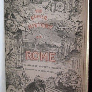 The Comic History of Rome by Gilbert Abbott Beckett, Illustrated by ...