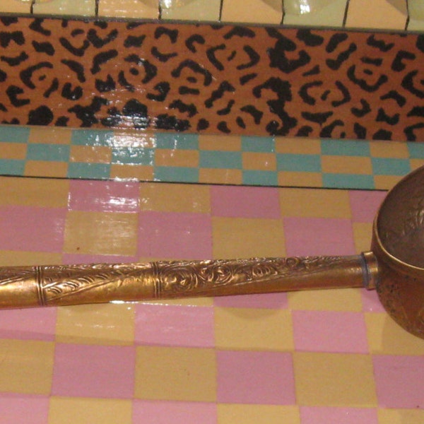 Antique Brass Ladle - Etsy