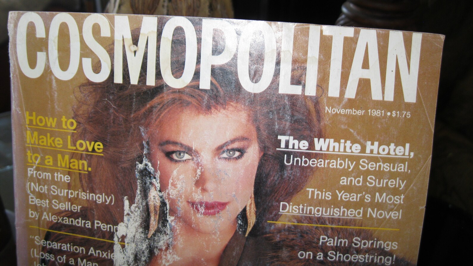 Vintage November 1981 Cosmopolitan, Lisa Vale Cover Model - Etsy