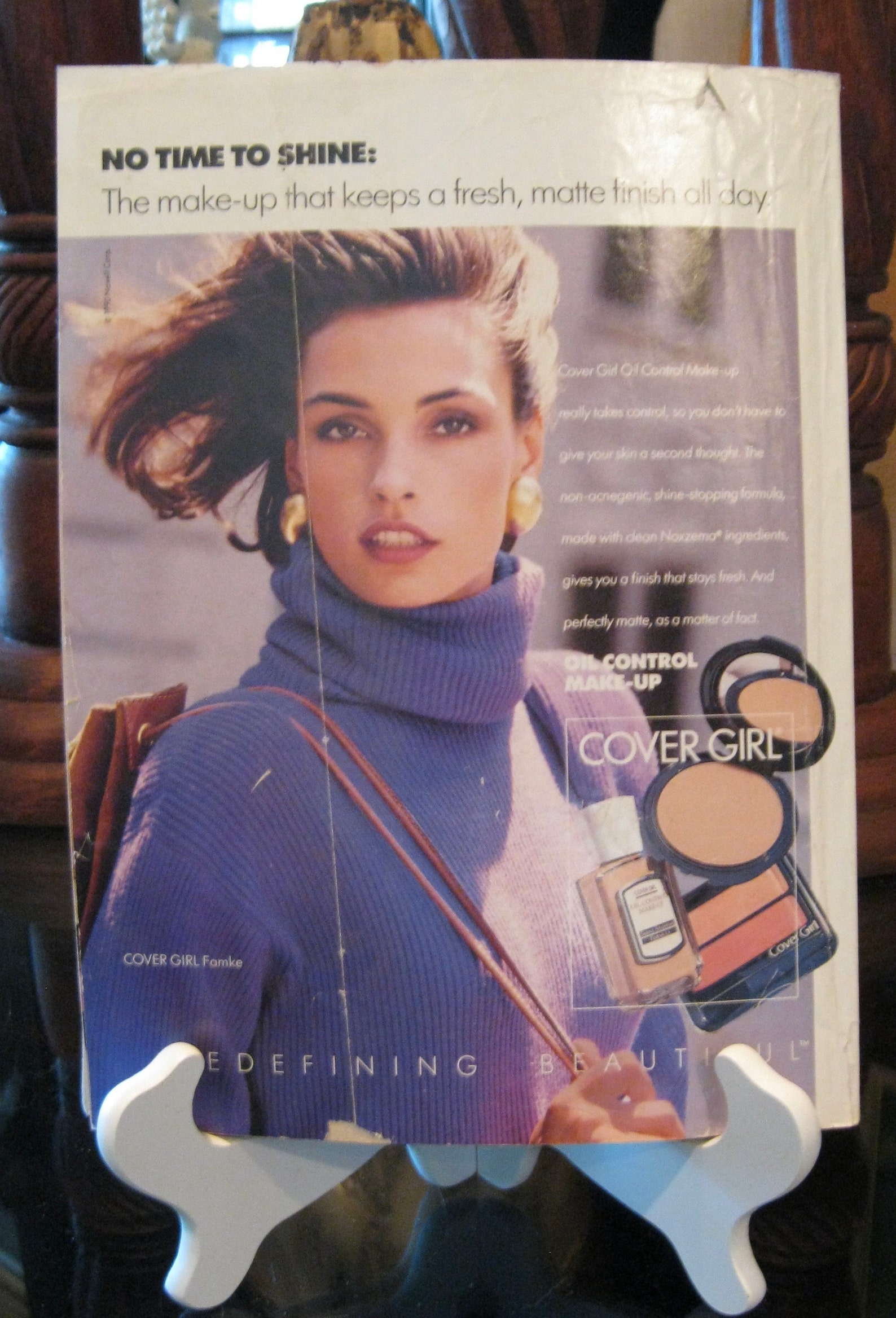 Vintage November 1990 Cosmopolitan Magazine Frederique Cover Model by ...