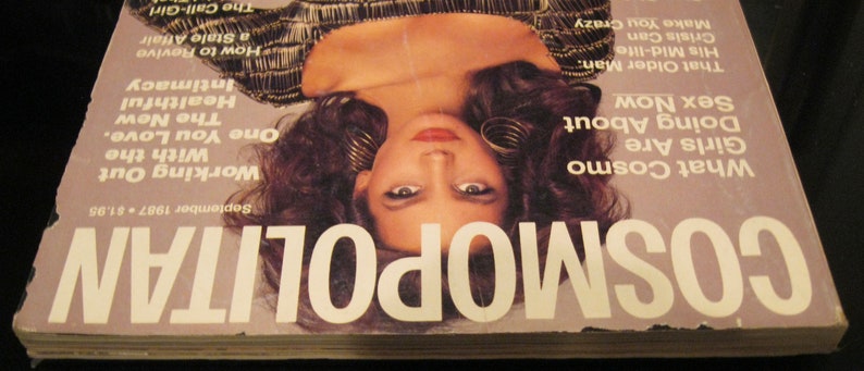 Vintage September 1987 Cosmopolitan Magazine Christy Turlington Cover ...