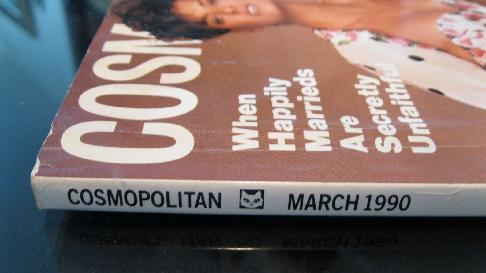 Vintage March 1990 Cosmopolitan Magazine Linda Evangelista Cover Model ...