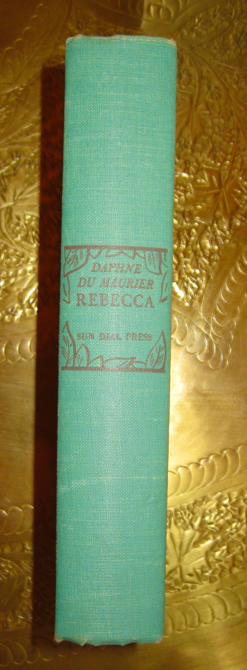 Rebecca by Daphne Du Maurier Published by Sun Dial Press 1941 - Etsy