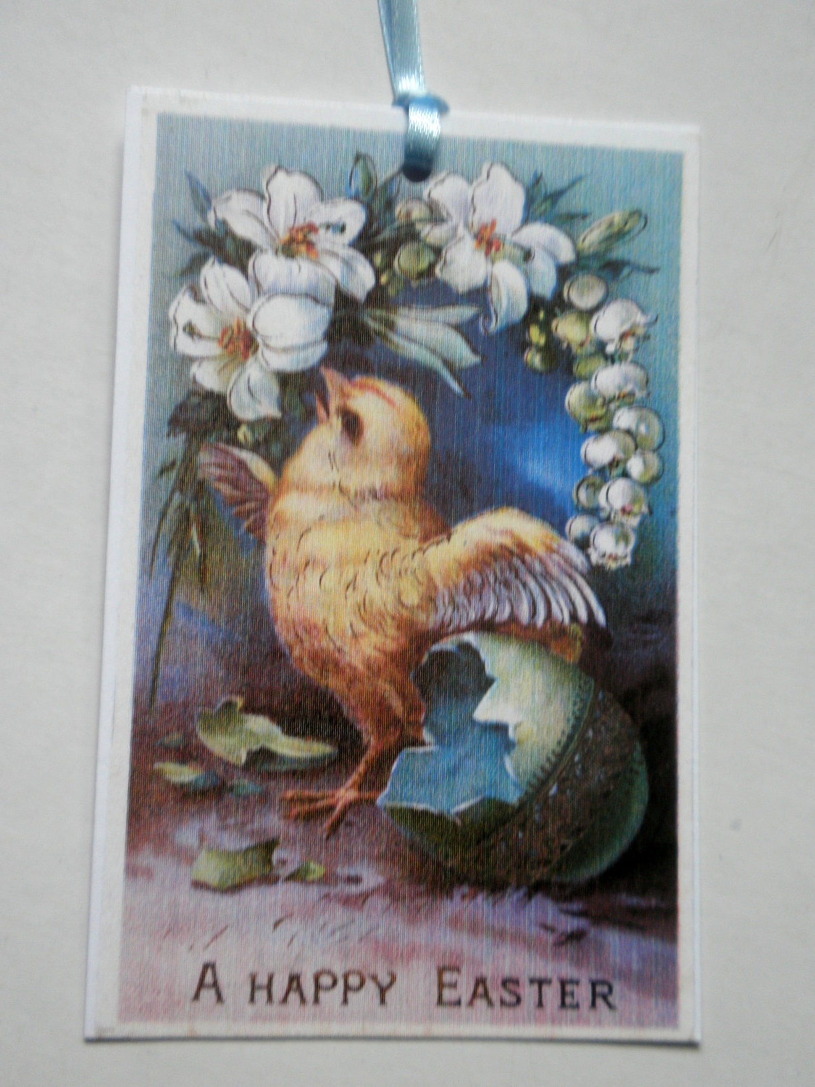 Vintage Easter Print Gift Tags Set of Six - Etsy