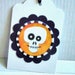 Skull Halloween Gift Tags Set of 12 - Etsy