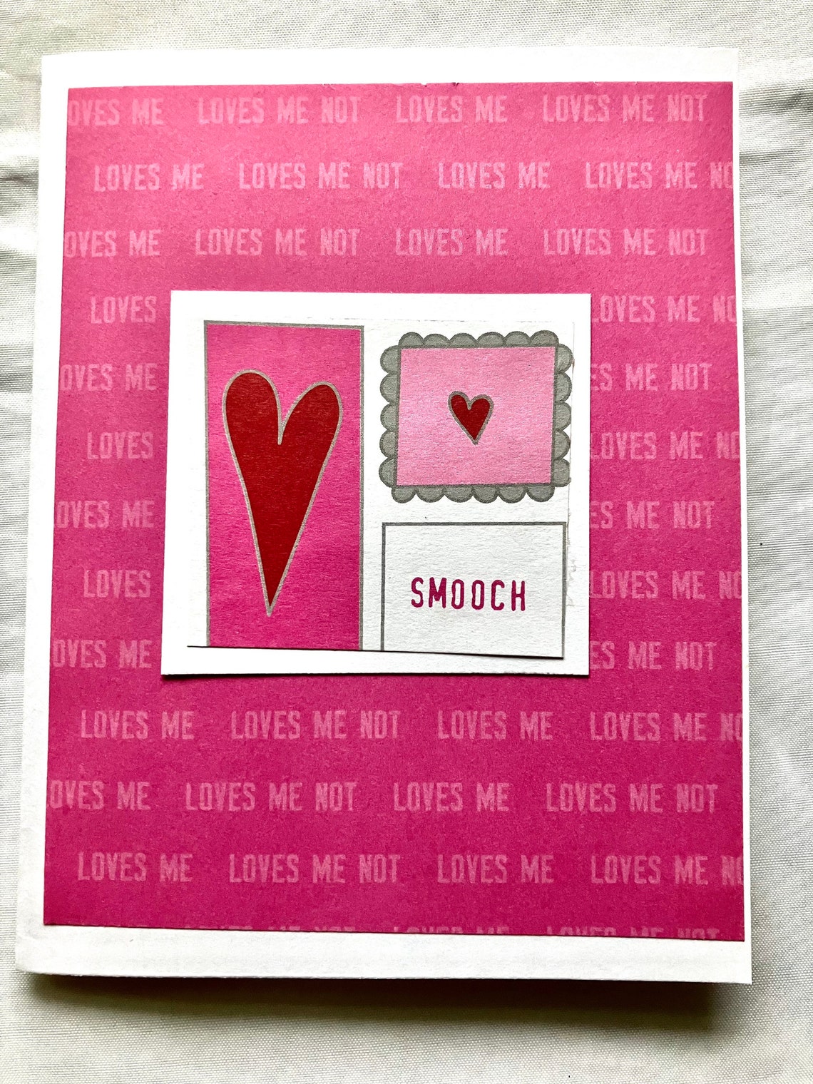 Valentine Hearts Note Cards Set of 4 - Etsy