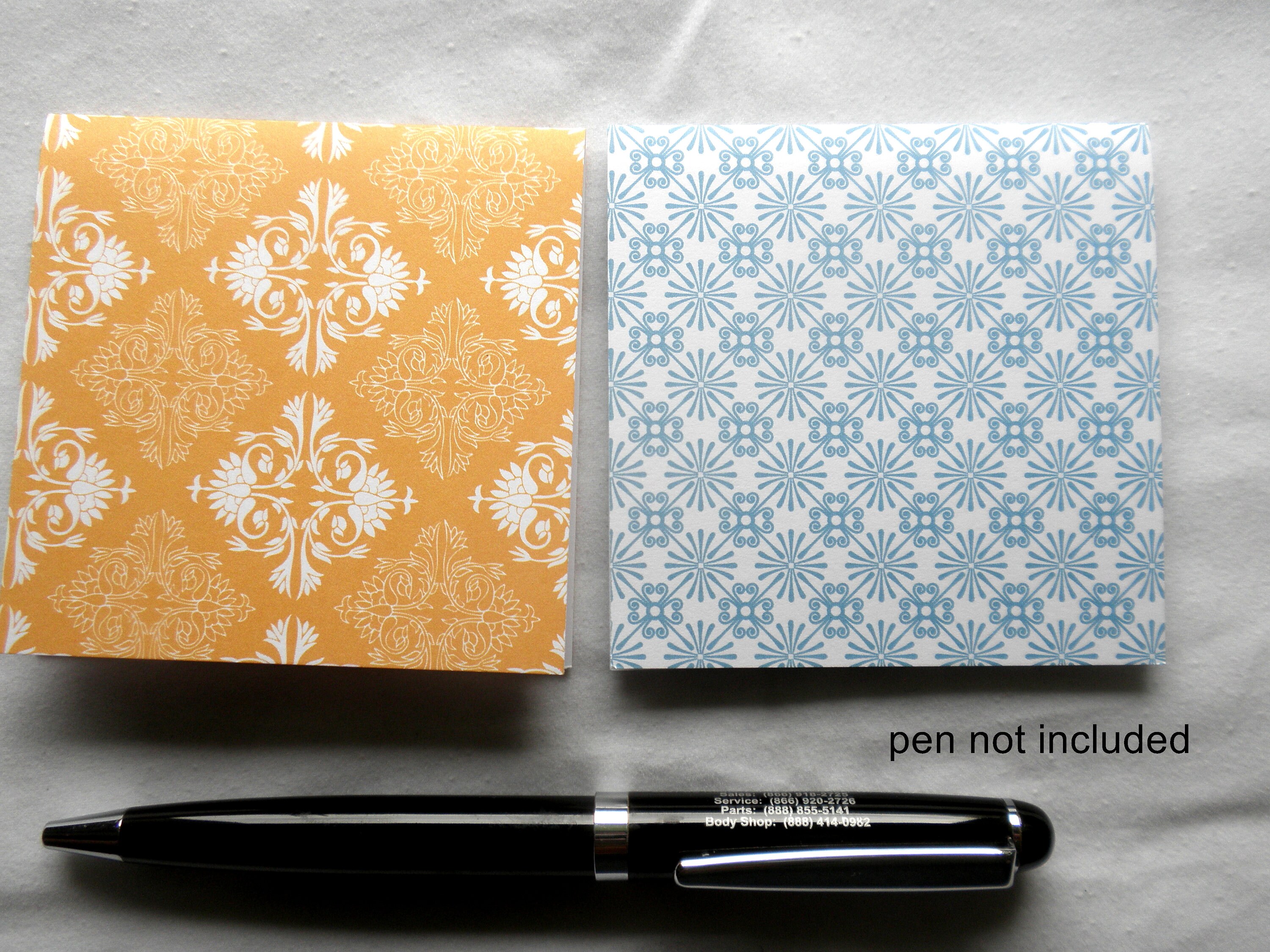 Mini Note Cards 3x3 Inch Set of 24 Assorted - Etsy