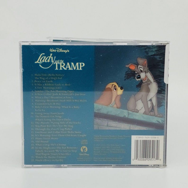 Walt Disney's Lady and the Tramp Classic Soundtrack Series Audio CD ...