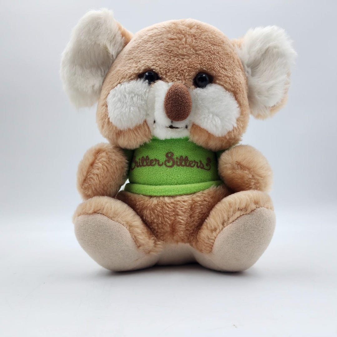 Vintage Animal Fair Critters Sitters Koala Plush Stuffed Animal Toy ...
