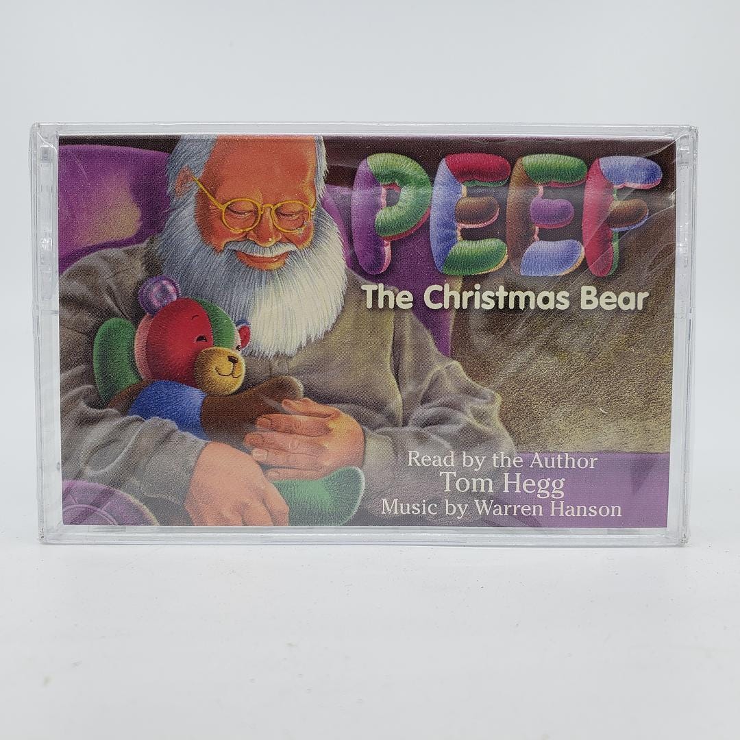 Vintage Peef the Christmas Bear Audiobook Cassette Tape by Tom Hegg ...
