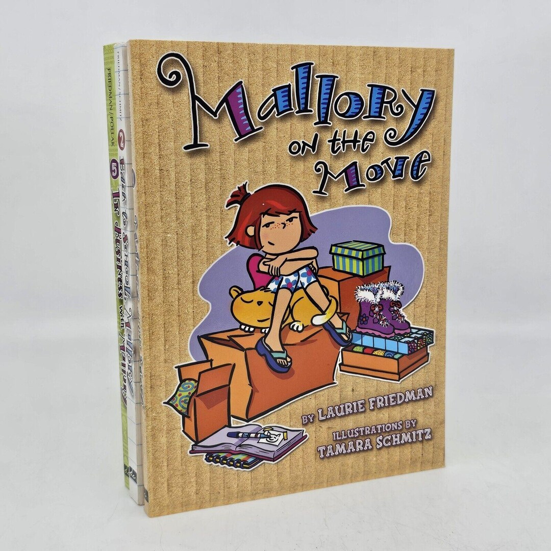 Mallory Mcdonald Chapter Books Mallory on the Move 1, 2 & 5 Laurie ...