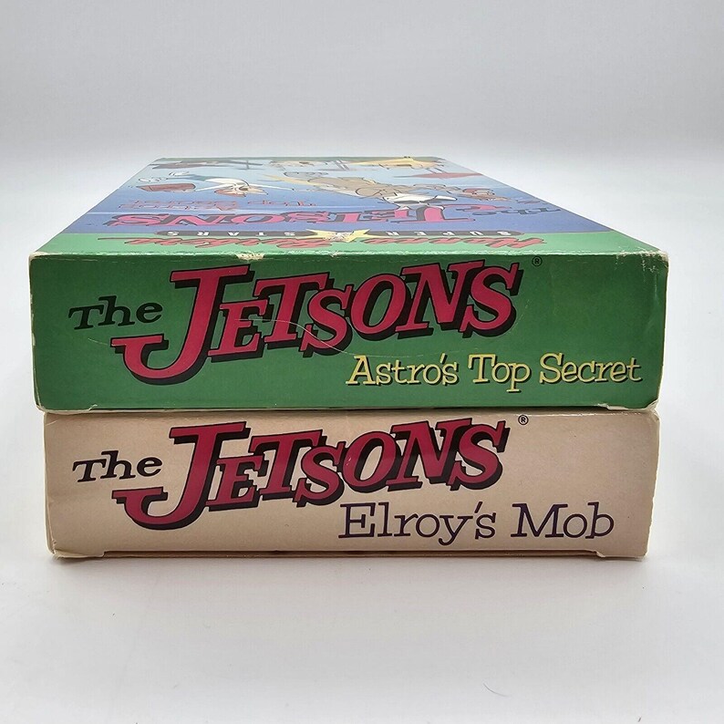 Vintage the Jetsons VHS Tapes Elroy's Mob and Astro's Top Secret Hanna ...