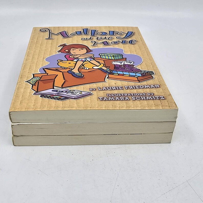 Mallory Mcdonald Chapter Books Mallory on the Move 1, 2 & 5 Laurie ...