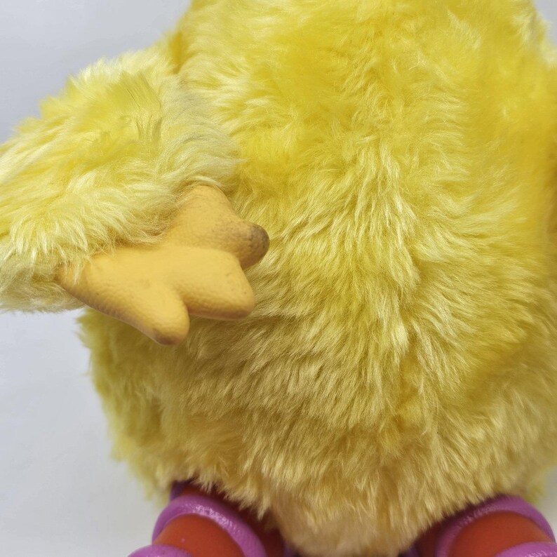 VTG Sesame Street Big Bird Story Magic Plush & Cassette Player W Tape ...