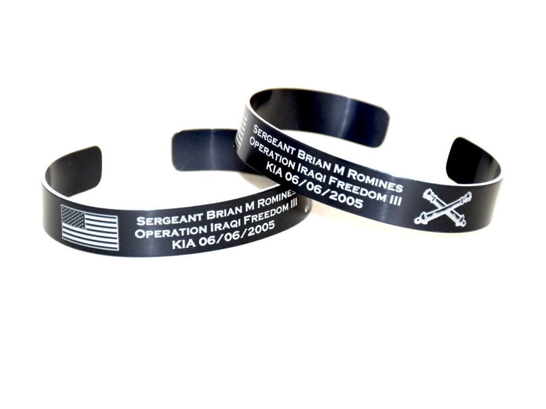Sgt Brian Romines Memorial Bracelet - Etsy