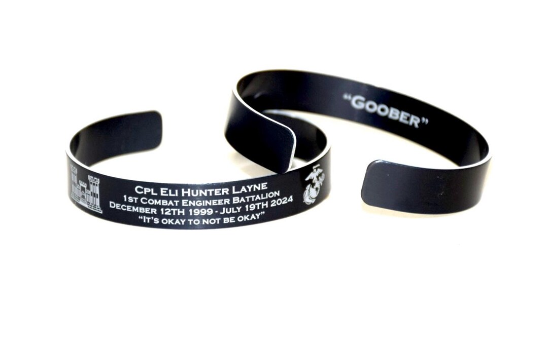 Cpl Eli Hunter Layne Memorial Bracelet - Etsy