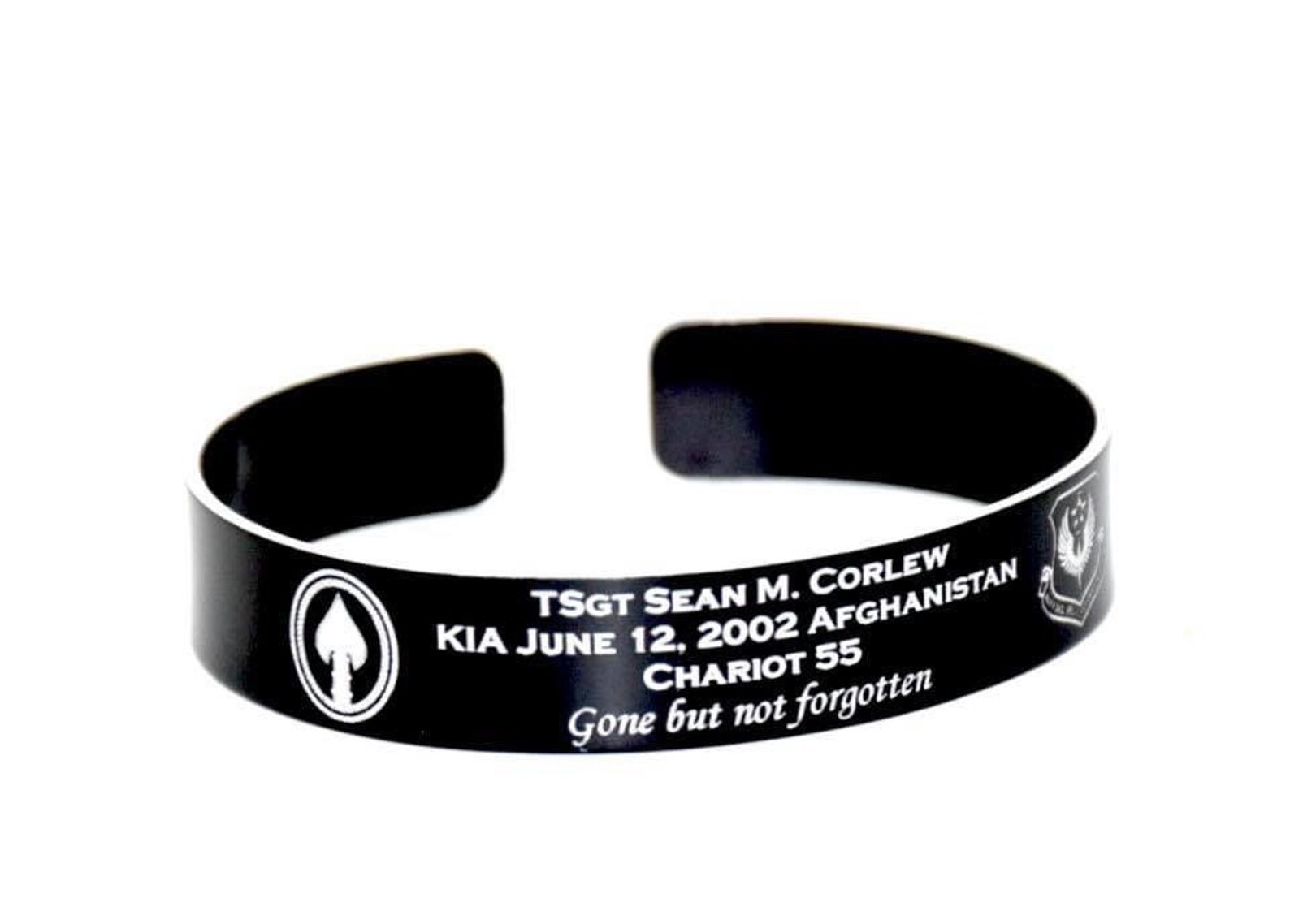 Memorial Bracelet / Military KIA / Stainless Steel Cuff / - Etsy