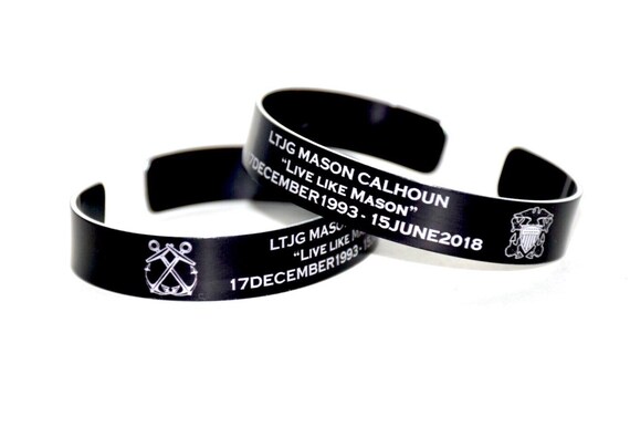 Etsy memorial bracelet store