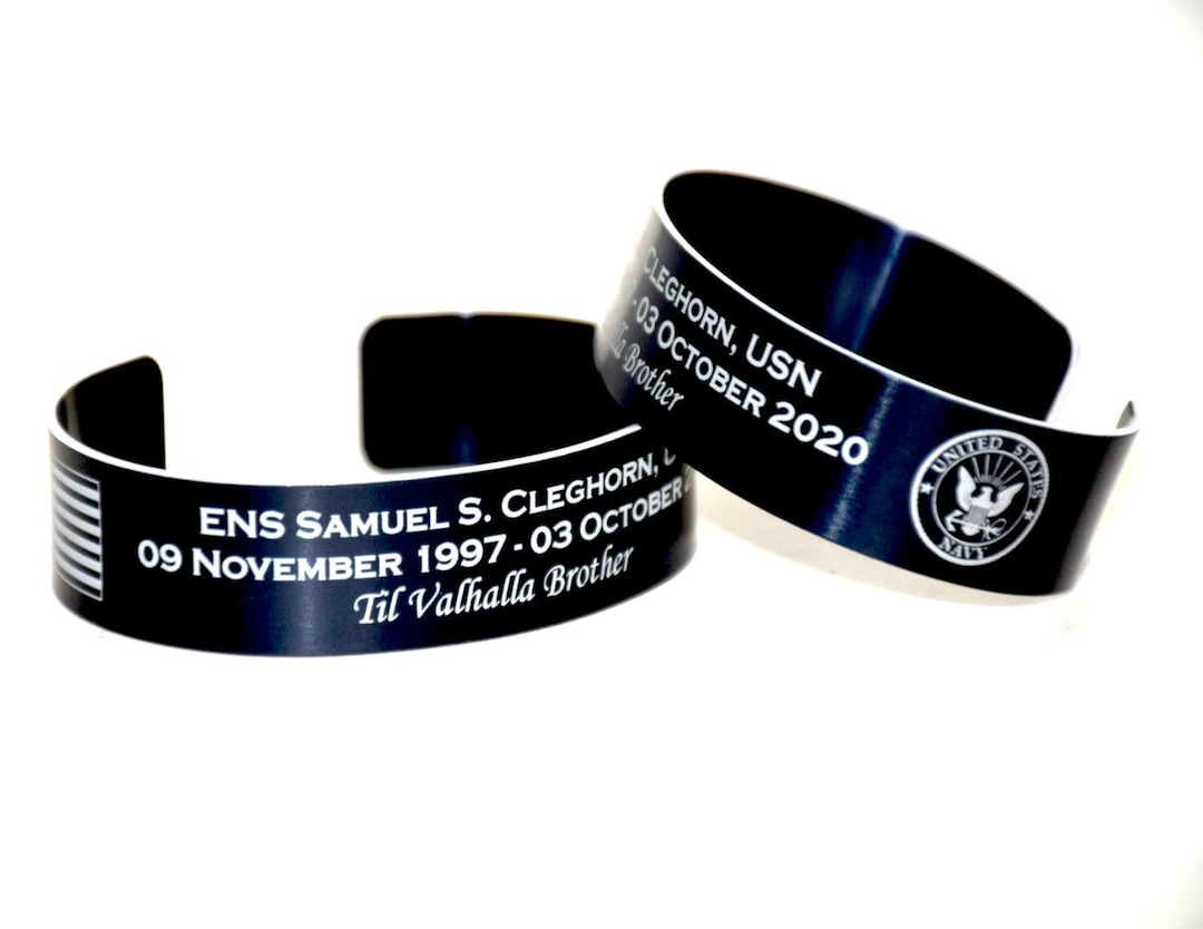 ENS Samuel Cleghorn Memorial Bracelet - Etsy