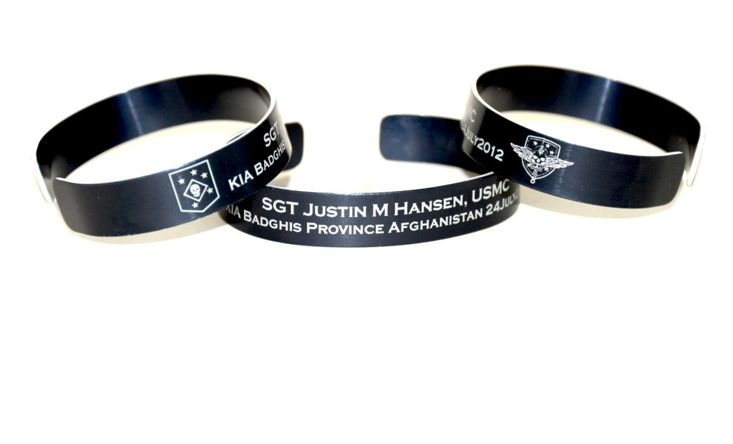 Sgt Justin Hansen Memorial Bracelet - Etsy
