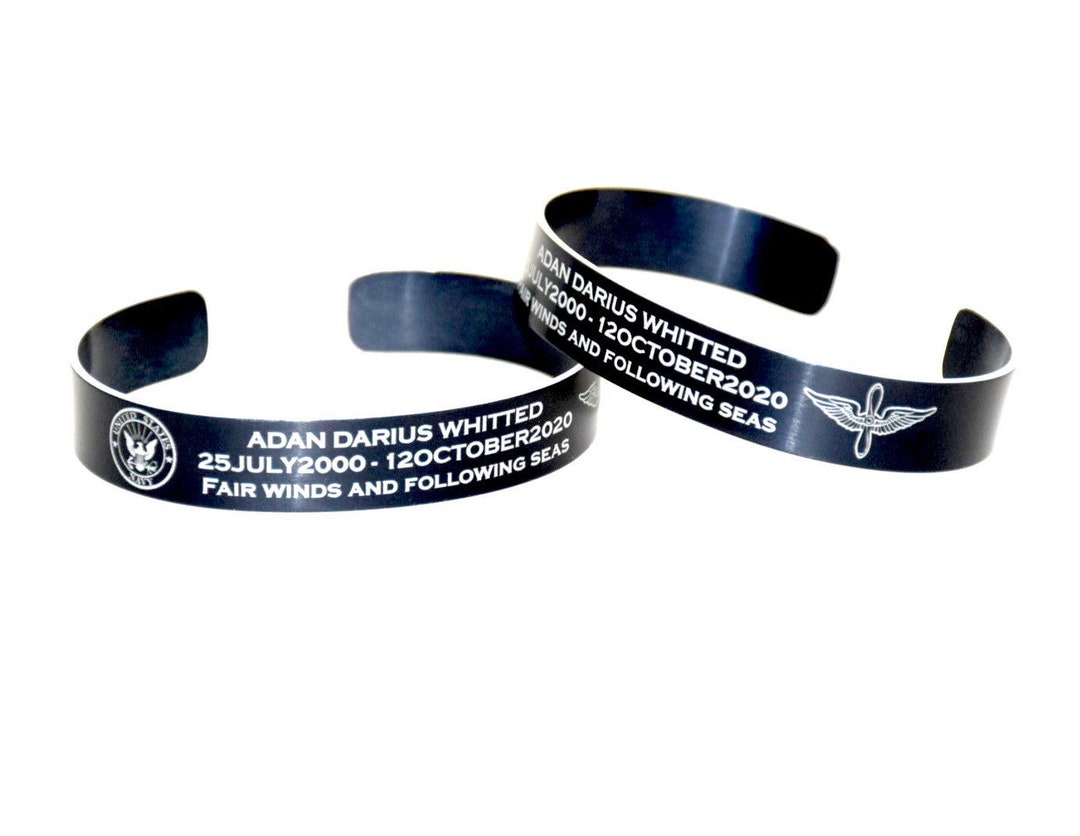 Adan Darius Whitted Memorial Bracelet - Etsy