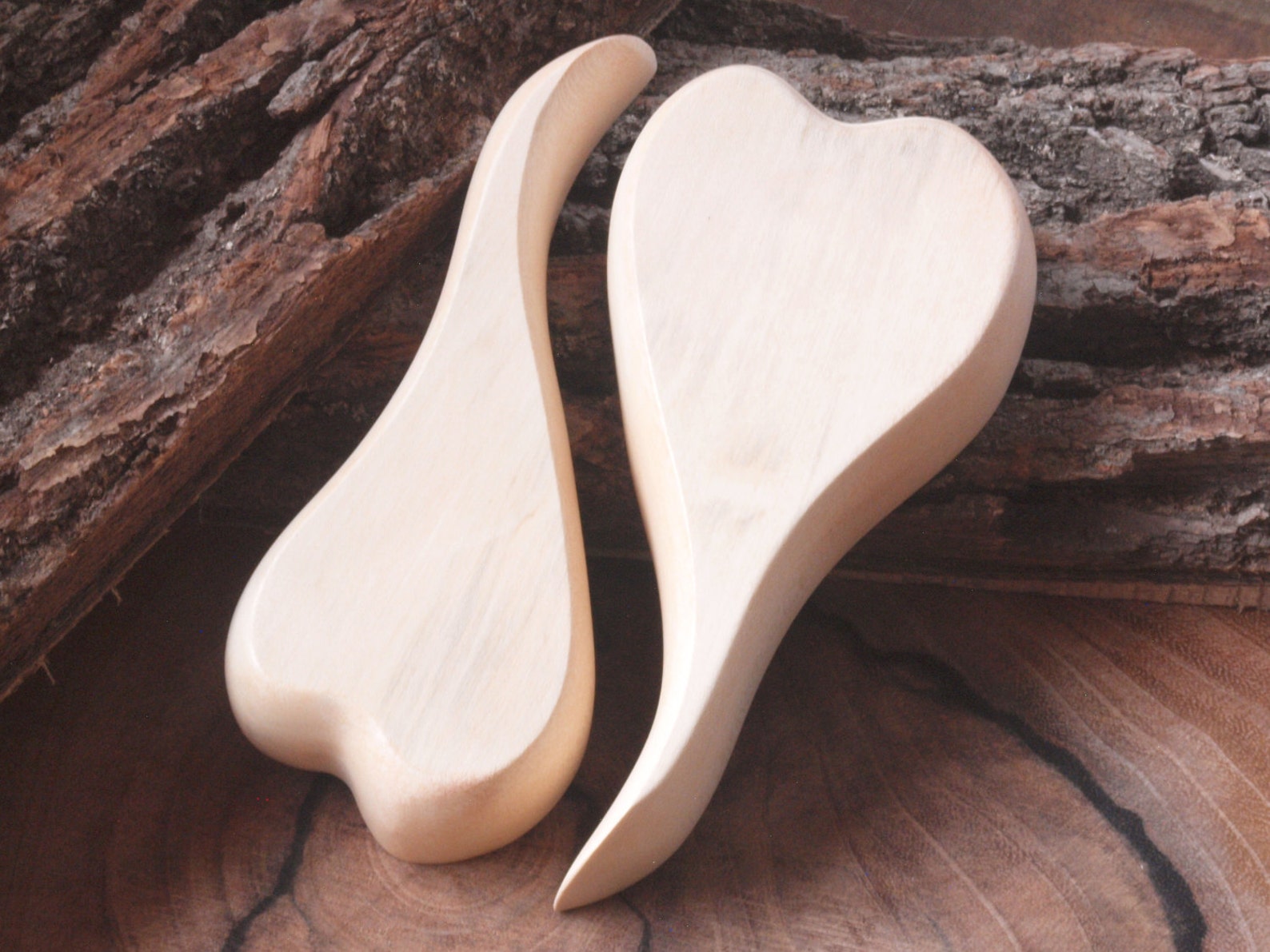 Nesting Hearts Exotic Wood Sculpture - Etsy