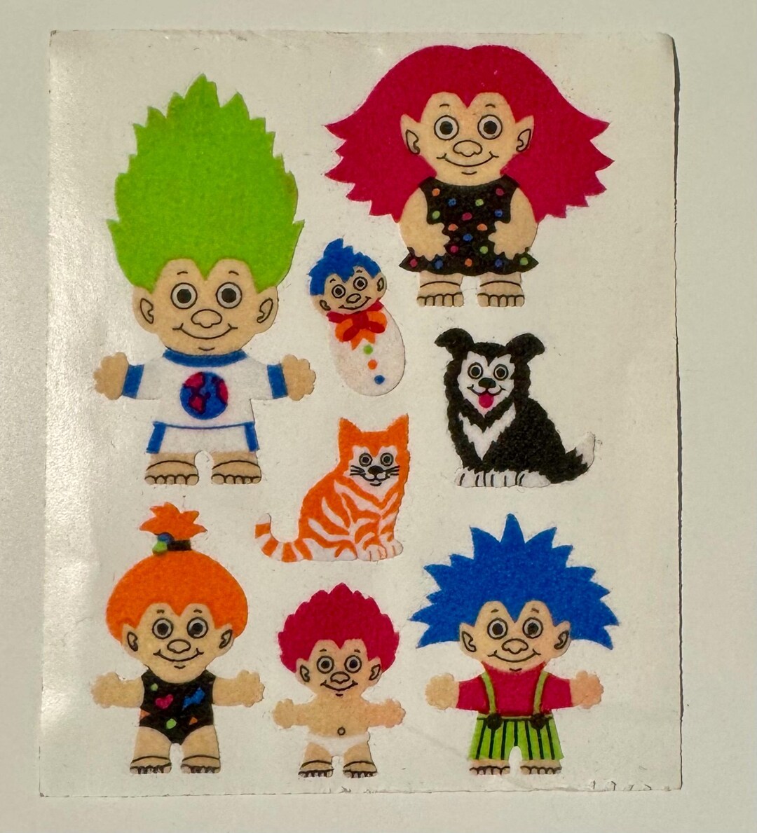 Vintage Rare Sandylion Fuzzy Trolls Maxi - Etsy