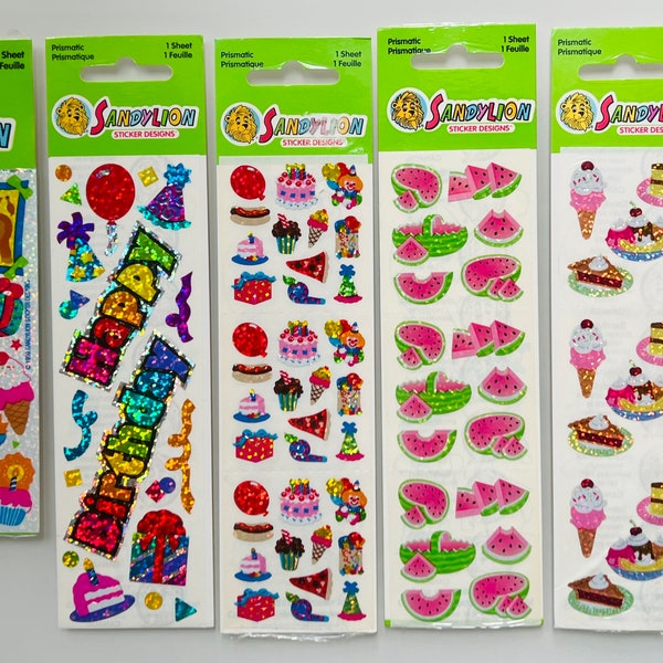 Sandylion Stickers - Etsy UK