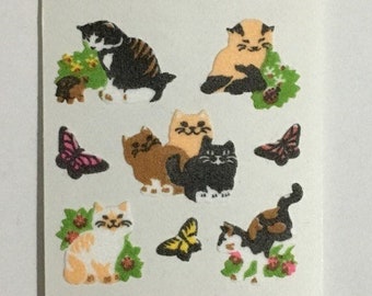 Fuzzy Kitten Card - Etsy