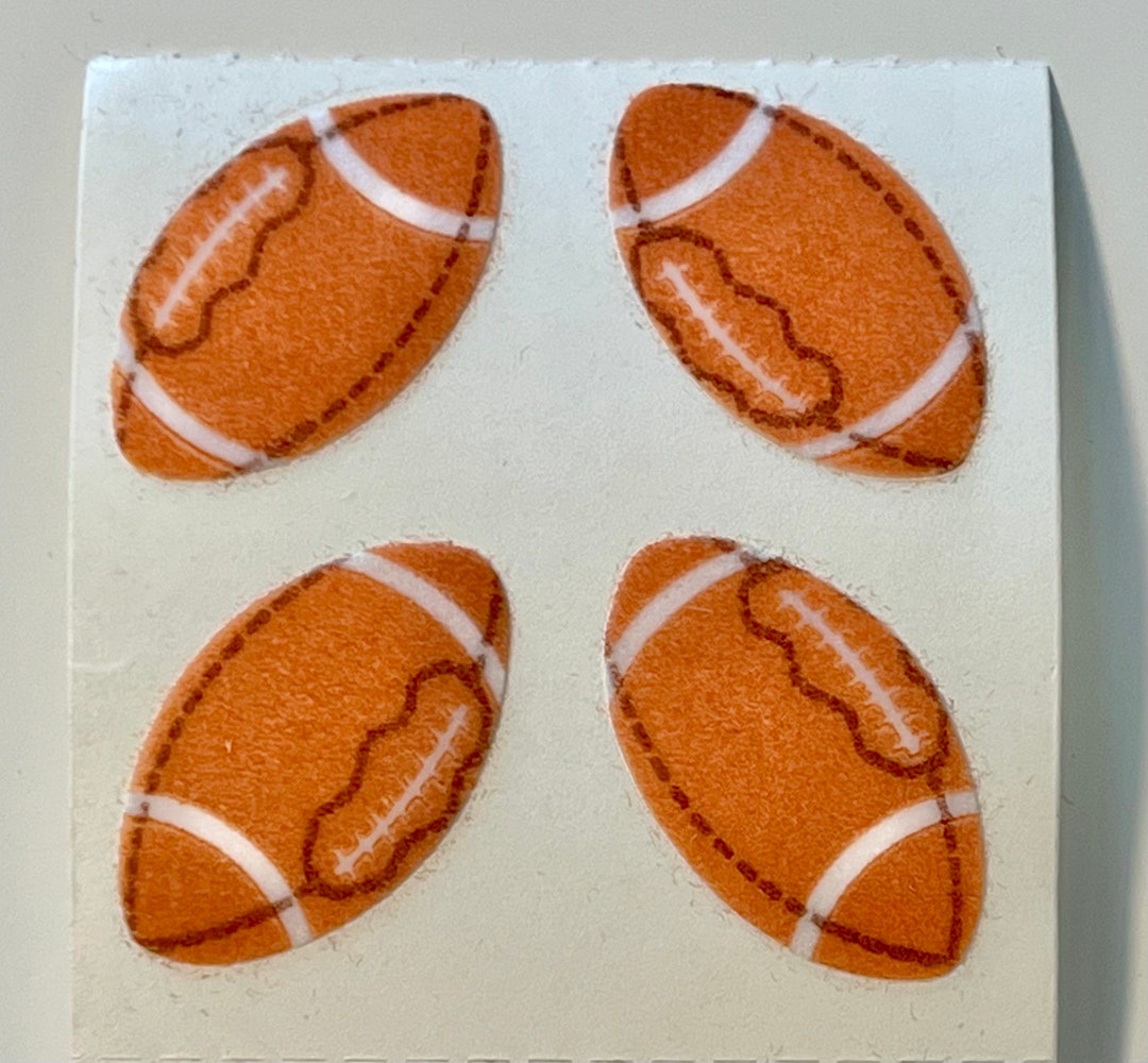 Vintage Rare Sandylion Fuzzy Football Stickers - Etsy