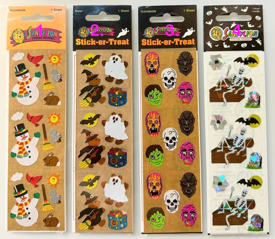Vintage Rare Sandylion Stickers. in Original Packaging. - Etsy
