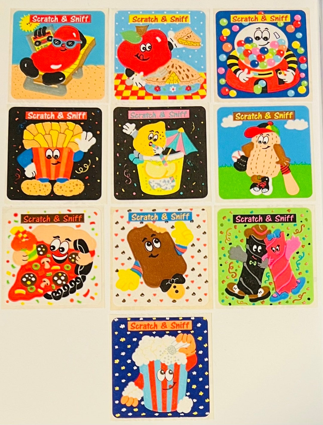 Vintage Rare Sandylion Scratch N Sniff Stickers. Your Choice - Etsy