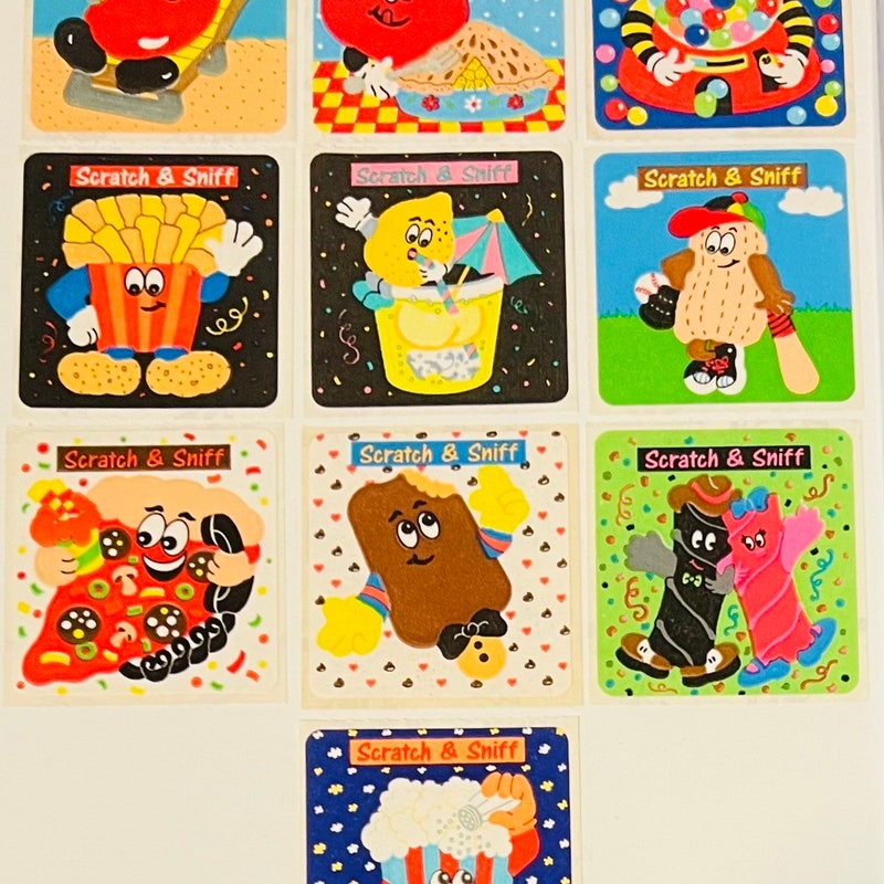 Sniff Stickers - Etsy