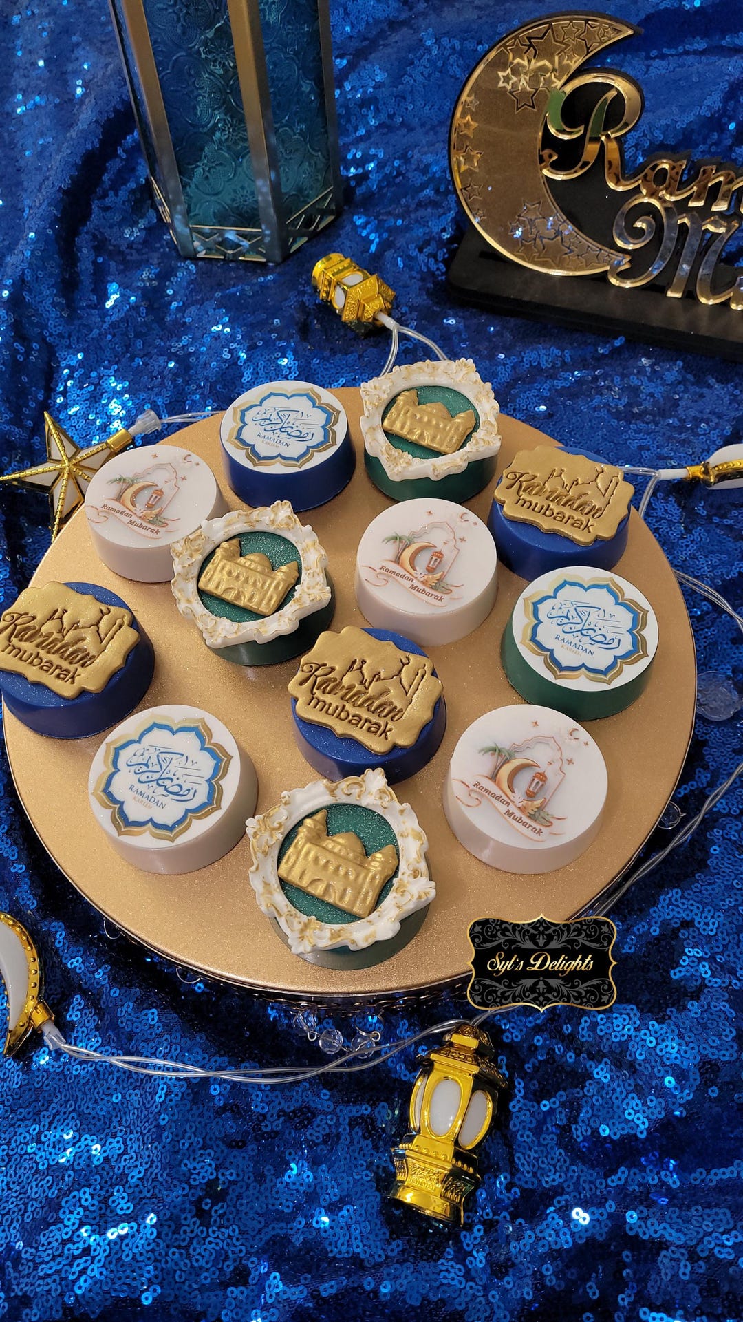 Eid Chocolate Cookies. Ramadan Oreo Cookies. Eid Gifts. Eid Oreo ...