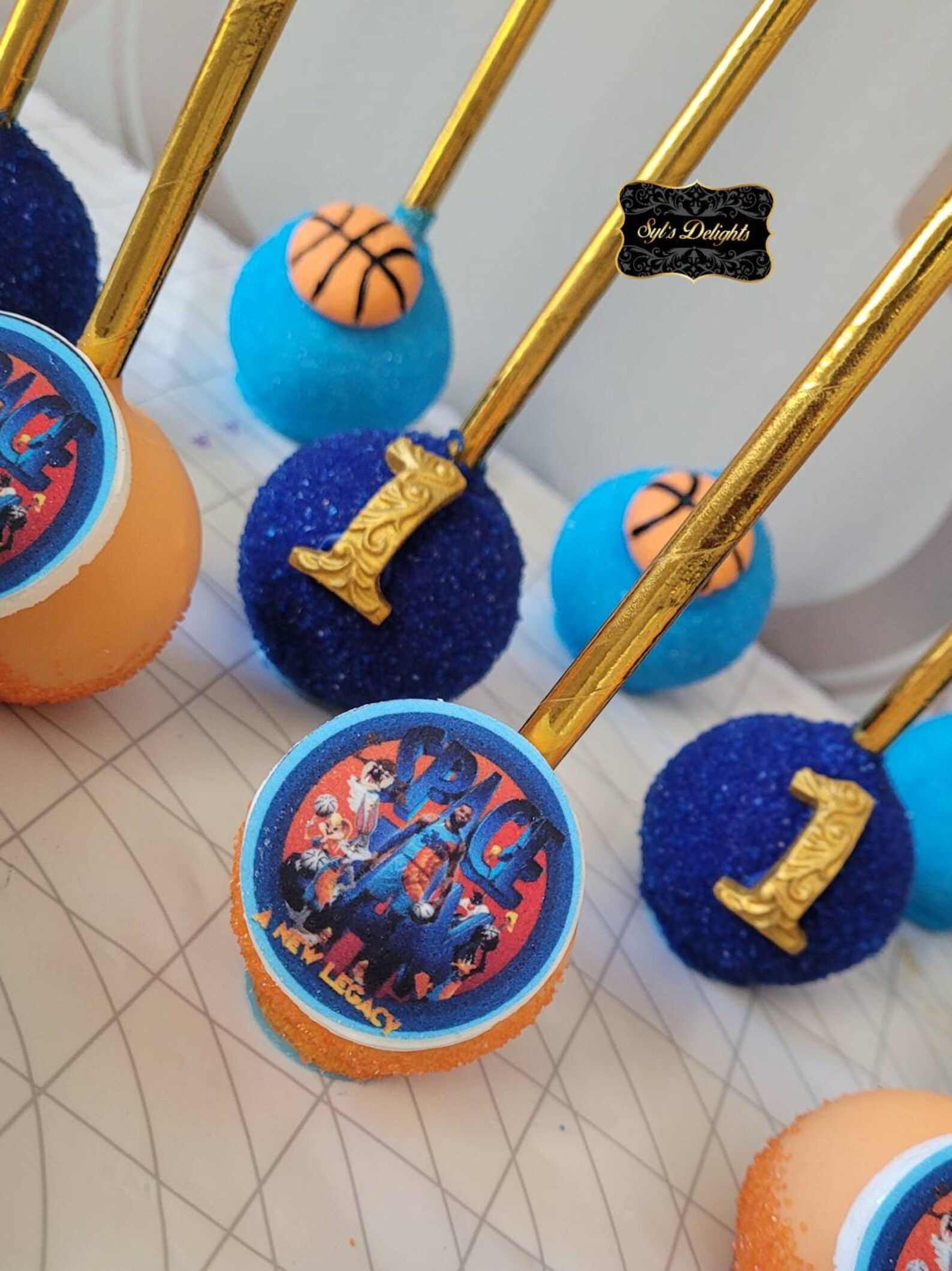 Spacejam Inspired Party Package. Space Jam Cakepops. Space Jam - Etsy