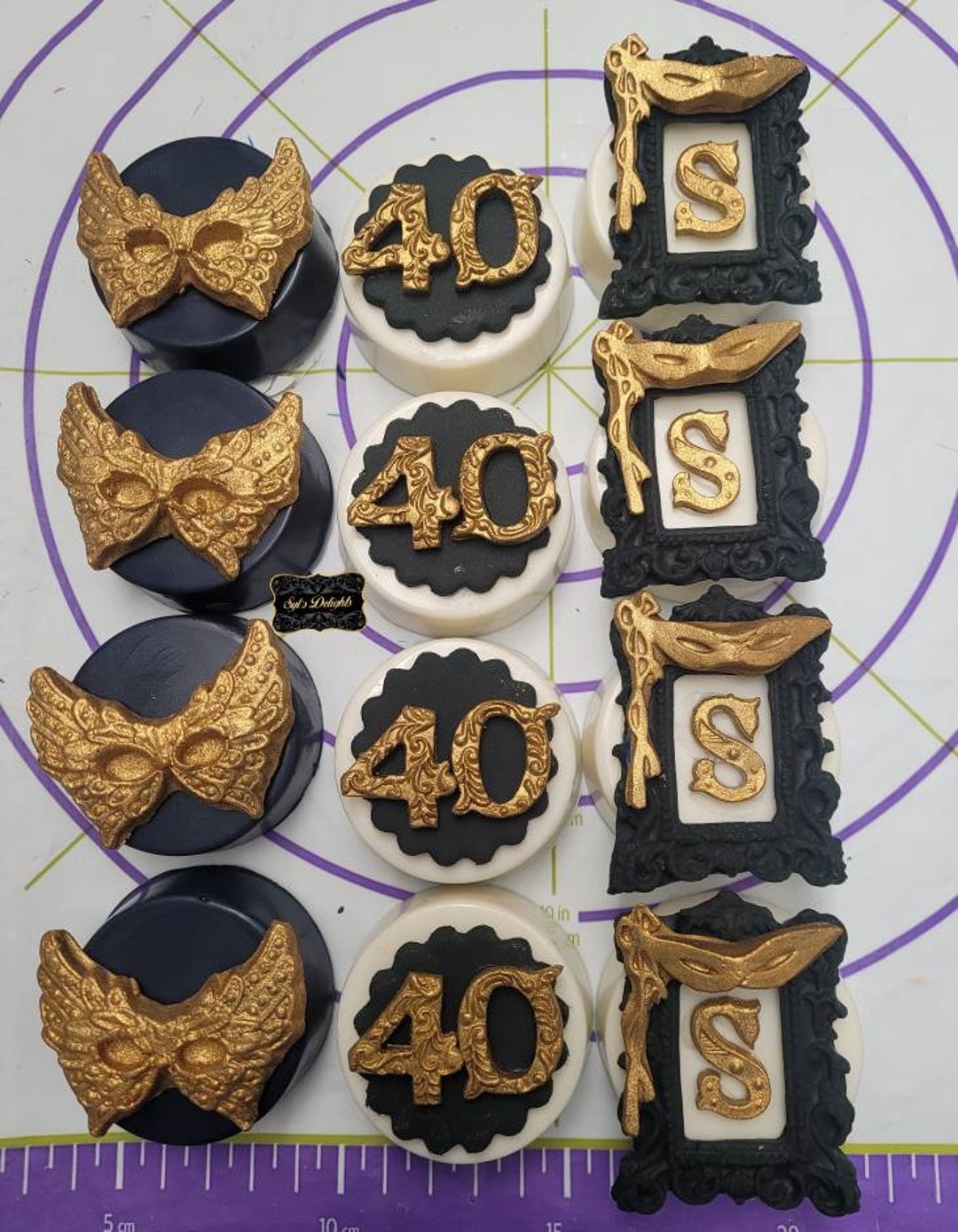 Masquerade Chocolate Covered Oreo Cookies. Masquerade Oreo Cookies ...